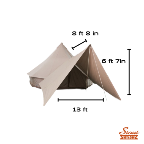 Stout Bell Tent Awning - Stout Tent