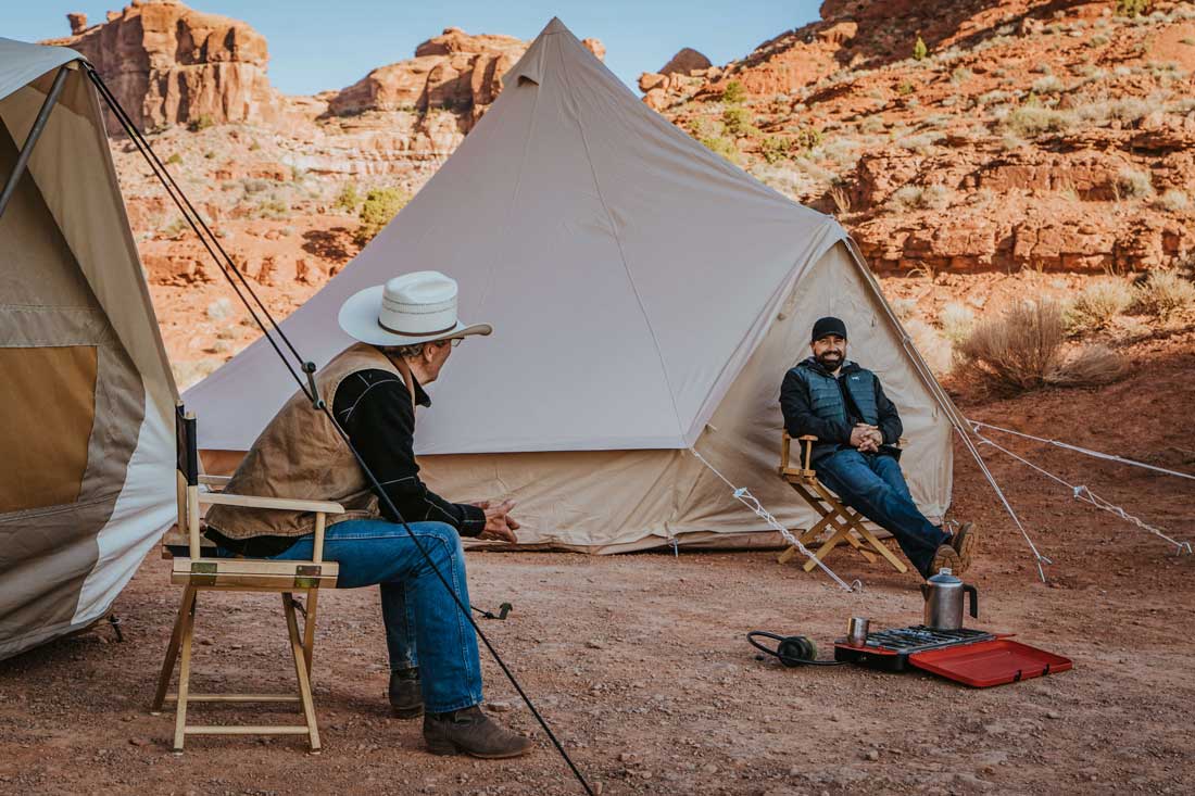 Dry, Rocky Climates (like the US Southwest) - Stout Tent