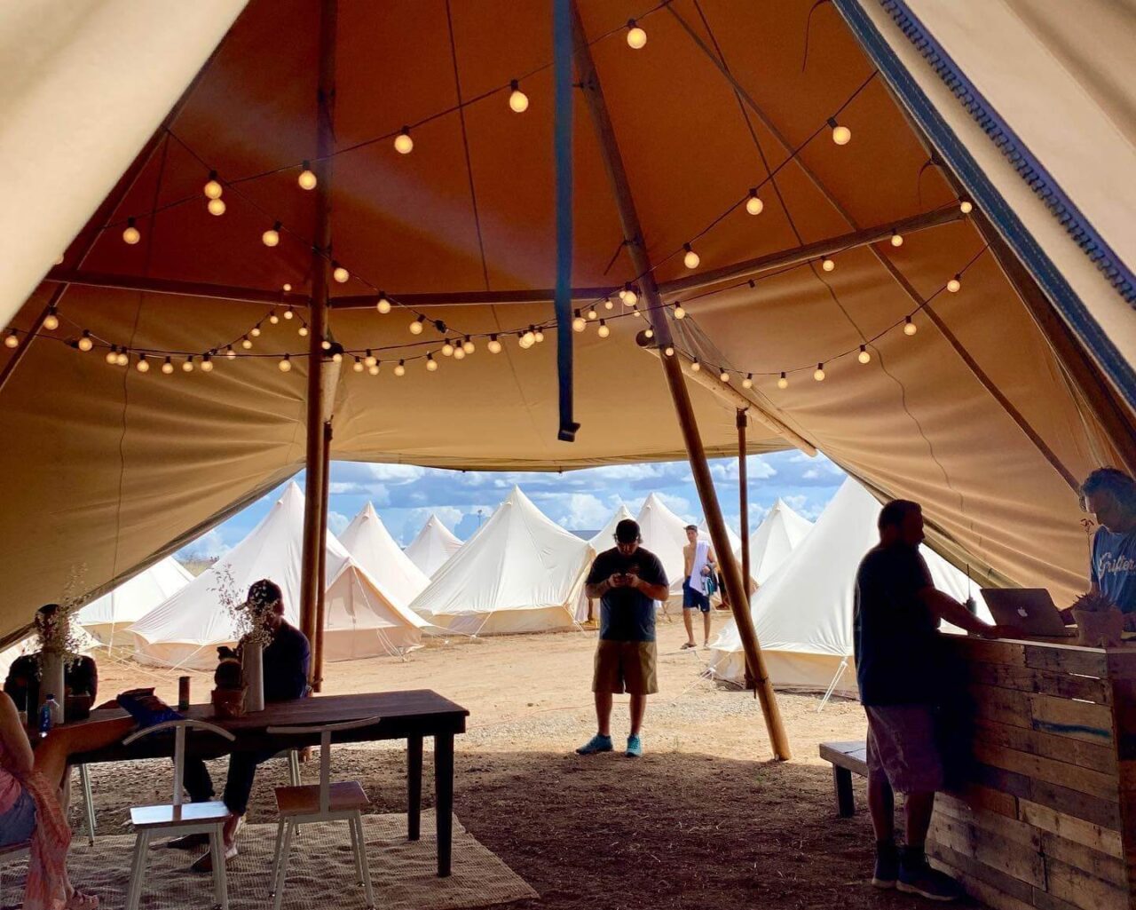 The Durango Tipi: Premium Event Tent by Stout Tent